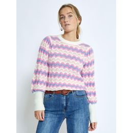 Sel by peppercorn Peppercorn Pullover in Peony Pink Stripe | Gr.: XXL