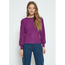 Sel by peppercorn Peppercorn Pullover in Hollyhock Purple | Gr.: S