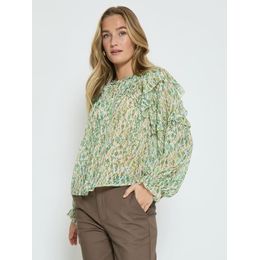 Sel by peppercorn Peppercorn Bluse in Guacamole Green Print | Gr.: 38