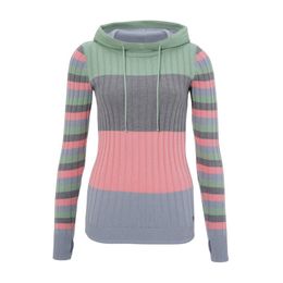 Kangaroos Kapuzenpullover in mint-grau-rosa-hellblau | Gr.: 36-38