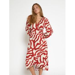 Minus Kleid in Barn Red Print | Gr.: 42