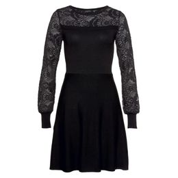 Melrose Strickkleid in schwarz | Gr.: 42