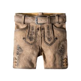 Stockerpoint Kinderlederhose Michel in esche gespeckt | Gr.: 134/140