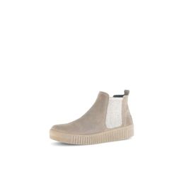 Gabor Chelsea Boots in beige | Gr.: 40,5
