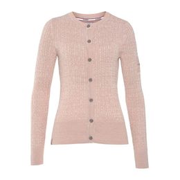 Kangaroos Strickjacke in rosa melange | Gr.: 32/34