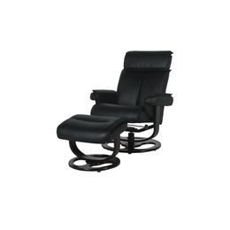 U.N.O uno Sessel-Hocker-Set mit Relaxfunktion Robin schwarz Ma&szlig;e (cm): B: 81 H: 109 T: 123.0 &raquo; H&ouml;ffner