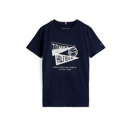 Tommy Hilfiger T-Shirt Jungen Größe 80 navy / weiß