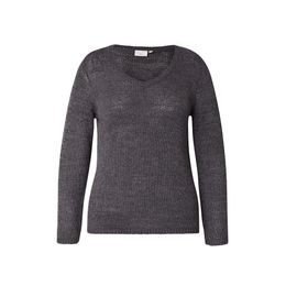 Only Carmakoma Pullover 'CARGeena' Damen Gr&ouml;&szlig;e 7XL anthrazit