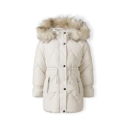 MINOTI Winterjacke M&auml;dchen Gr&ouml;&szlig;e 92/96 stone