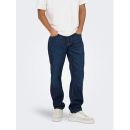 Only & Sons Only & Sons Jeans 'ONSEDGE' Herren Gr&ouml;&szlig;e 28 dunkelblau