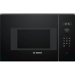Bosch Einbau-Mikrowelle &raquo;BFL524MB0&laquo; Mikrowelle 1270 W 7 Automatikprogramme & einfache Reinigungsunterst&uuml;tzung Schwarz