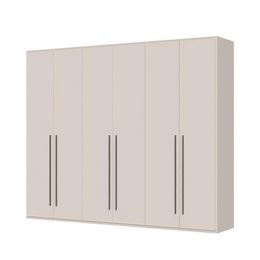 Places of Style Dreht&uuml;renschrank &raquo;Opera mit oder ohne Kranz inkl. LED-Bel., B 227, 272, 317 oder 362 cm&laquo; UV lackiert, Soft Close Funktion,...