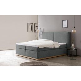 Home Affaire Boxspringbett »SHERWOOD Cord Hotelbett, Polsterbett Premiumbett Boxbett« Bestseller Otto ́s Choice Luxusbett in 4 Breiten, Hochwertiger..