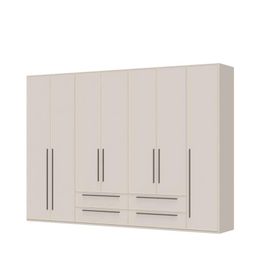 Places of Style Dreht&uuml;renschrank &raquo;Opera mit oder ohne Kranz inkl. LED-Bel., B 227, 272, 317 oder 362 cm&laquo; UV lackiert, Soft Close Funktion,...