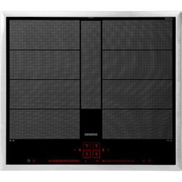 Siemens Flex-Induktions-Kochfeld von SCHOTT CERAN »EX645LYC1E« powerMove Plus Funktion für drei verschiedene Heizzonen edelstahlfarben