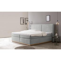 Home Affaire Boxspringbett »SHERWOOD Cord Hotelbett, Polsterbett Premiumbett Boxbett« Bestseller Otto ́s Choice Luxusbett in 4 Breiten, Hochwertiger..