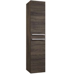 Welltime Hochschrank »Serena« mit Soft-Close-Funktion, Breite 35 cm, FSC -zertifiziertes Material bown oak