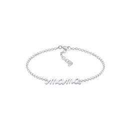Elli Armband &raquo;Mama Schriftzug Wording 925 Sterling Silber&laquo; Silber 16 cm Armband f&uuml;r Damen aus 925 Sterling Silber strahlt Eleganz aus