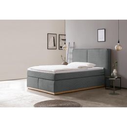 Home Affaire Boxspringbett »SHERWOOD Cord Hotelbett, Polsterbett Premiumbett Boxbett« Bestseller Otto ́s Choice Luxusbett in 4 Breiten, Hochwertiger..