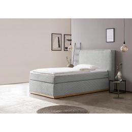 Home Affaire Boxspringbett »SHERWOOD Cord Hotelbett, Polsterbett Premiumbett Boxbett« Bestseller Otto ́s Choice Luxusbett in 4 Breiten, Hochwertiger..