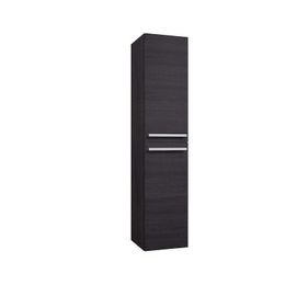 Welltime Hochschrank &raquo;Serena&laquo; mit Soft-Close-Funktion, Breite 35 cm, FSC -zertifiziertes Material schwarz FSC -zertifizierter Holzwerkstoff