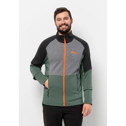Jack Wolfskin Fleecejacke »MARIENBERG FZ M« hedge-green XXL (58) XXL (58) Weiche, elastische Fleecejacke