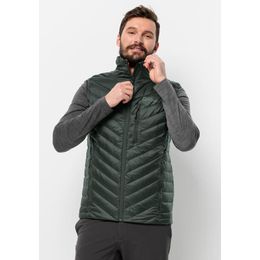 Jack Wolfskin Daunenweste »PASSAMANI DOWN VEST M« black-olive S (48) S (48) 2 Hüfttaschen