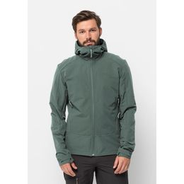 Jack Wolfskin Outdoorjacke &raquo;KAMMWEG JKT M&laquo; mit Kapuze hedge-green XXL (58) XXL (58) Mit Wollanteil
