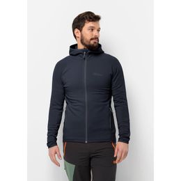 Jack Wolfskin Fleecejacke »BAISELBERG HOODED FZ M« mit Kapuze night-blue L (52) L (52) Fleecejacke