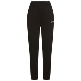 BOSS Orange Jogginghose »C_Enna Rib Premium Damenmode« mit Rippdetail Black 001 XL (42) - N-Gr N-Gr XL (42) Hose von BOSS Orange Womenswear