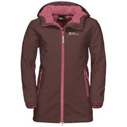 Jack Wolfskin Softshellmantel »KISSEKAT COAT GIRLS« boysenberry 140 140 Softshellmantel
