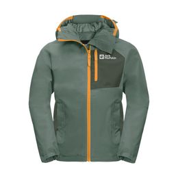 Jack Wolfskin Outdoorjacke &raquo;ACTIVE HIKE JACKET K&laquo; mit Kapuze hedge-green 152 152 Wetterschutzjacke