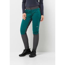 Jack Wolfskin Fahrradhose »MOROBBIA PANTS W« sea-green 38 - Normalgrößen Normalgrößen 38 elastische Radhose