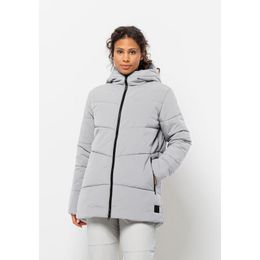 Jack Wolfskin Funktionsjacke »KAROLINGER LONG JKT W« mit Kapuze moonwalk S (36) S (36) Winterjacke