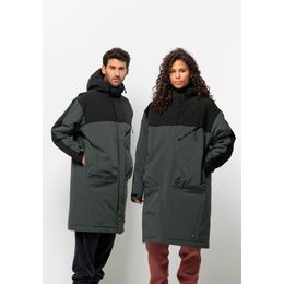 Jack Wolfskin Funktionsparka &raquo;HEUMARKT 2L PARKA&laquo; mit Kapuze slate-green L L Sch&uuml;tzt vor N&auml;sse