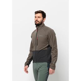Jack Wolfskin Fahrradjacke &raquo;MOROBBIA JKT M&laquo; cold-coffee S (48) S (48) Softshell-Radjacke