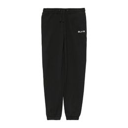 s.Oliver JUNIOR Jogginghose mit Schriftzug black 176 - N-Gr N-Gr 176 Jogginghose von s.Oliver JUNIOR