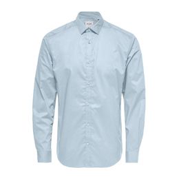 Only & Sons Only & Sons Button Up Shirt 'ONSSANE' male Blue size XL