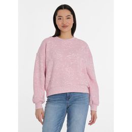 Ragwear Sweatshirt »WUSS PRINT« MARSHMALLOW S S Vegan, von PETA verifizierter Sweater von Ragwear