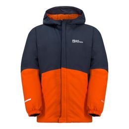 Jack Wolfskin Outdoorjacke »BLOCKY JACKET K« mit Kapuze carnelian 128 128 120 g Füllung aus TEXATHERM