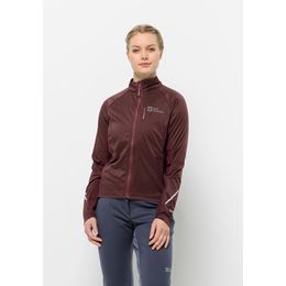 Jack Wolfskin Fahrradjacke »MOROBBIA ALPHA INS JKT W« dark-maroon XS (34) XS (34) 3 Rückentaschen, Brusttasche