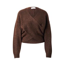 MSCH COPENHAGEN Pullover 'Zinelle Hope' Damen Größe M/L dunkelbraun
