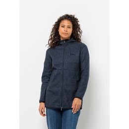 Jack Wolfskin Funktionsmantel »TANNENSPUR COAT W« night-blue S (36) S (36) Warmer Fleecemantel