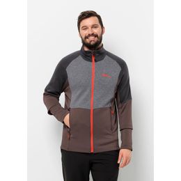 Jack Wolfskin Fleecejacke »MARIENBERG FZ M« red-earth M (50) M (50) Weiche, elastische Fleecejacke