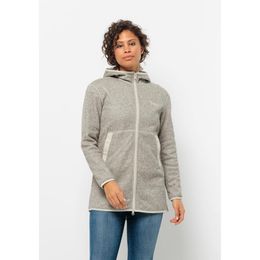 Jack Wolfskin Funktionsmantel »TANNENSPUR COAT W« cotton-white XS (34) XS (34) Warmer Fleecemantel