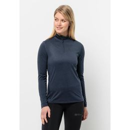 Jack Wolfskin Stehkragenpullover »SKY THERMAL HZ W« night-blue XXL (48) XXL (48) Langarmshirt