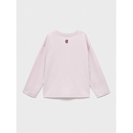 Mango Kids Shirt M&auml;dchen Gr&ouml;&szlig;e 104 flieder / helllila / dunkellila