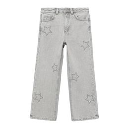 Mango Kids Jeans 'Chelsea' girl Grey size 7