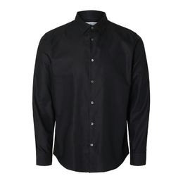 Selected Button Up Shirt 'SLHCLARK' male Black size S
