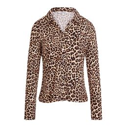 Morgan Bluse 'TJOSY' Damen Größe L ecru / hellbraun / schwarz